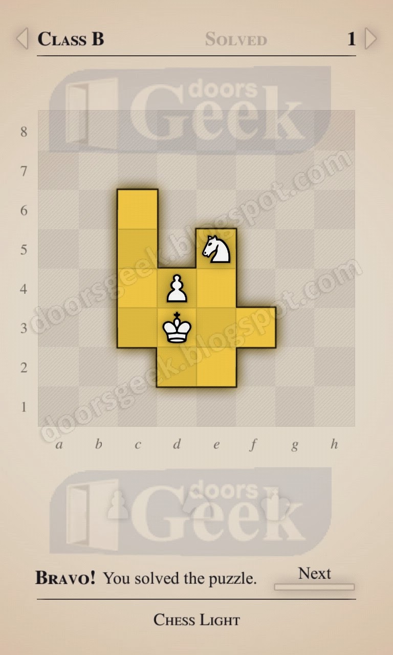 Chess Light [Class B] Level 1 ~ Doors Geek
